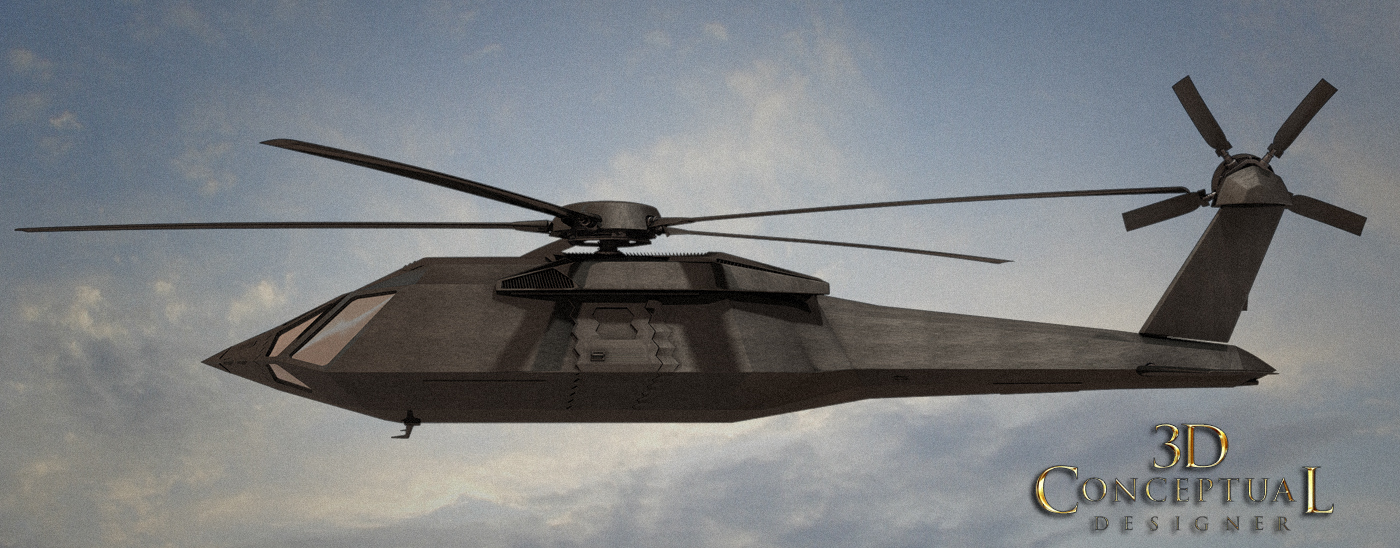 Stealth Blackhawk Model